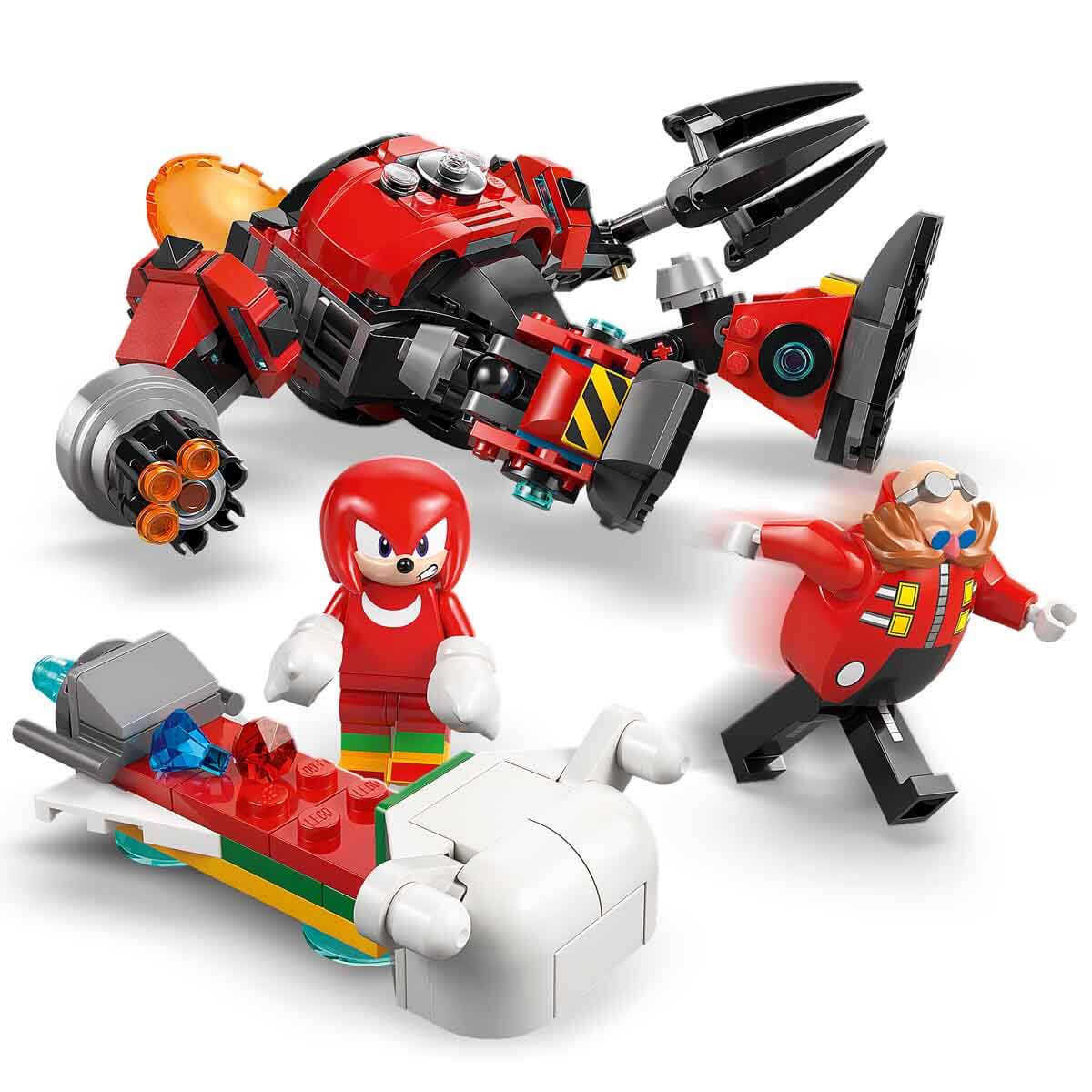 LEGO Sonic the Hedgehog Knuckles, Dr. Eggman’ın Egg Crusher Robotuna ...