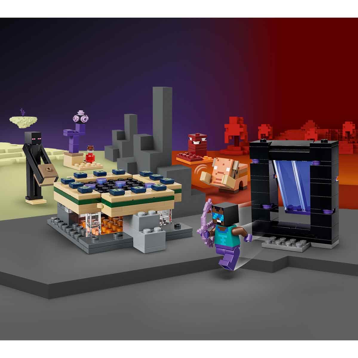 LEGO Minecraft Nether ve End Geçidi Yolculuğu 21584 - 7 Yaş ve Üzeri ...