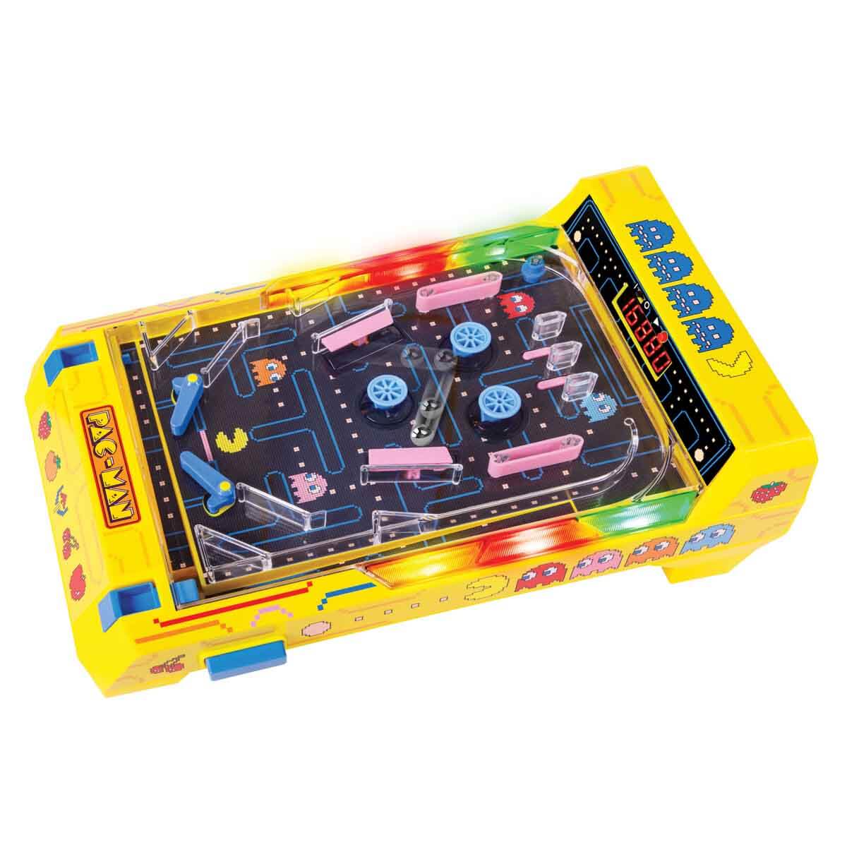 Sesli ve Işıklı Pac-Man Arcade Masaüstü Pinball | Toyzz Shop