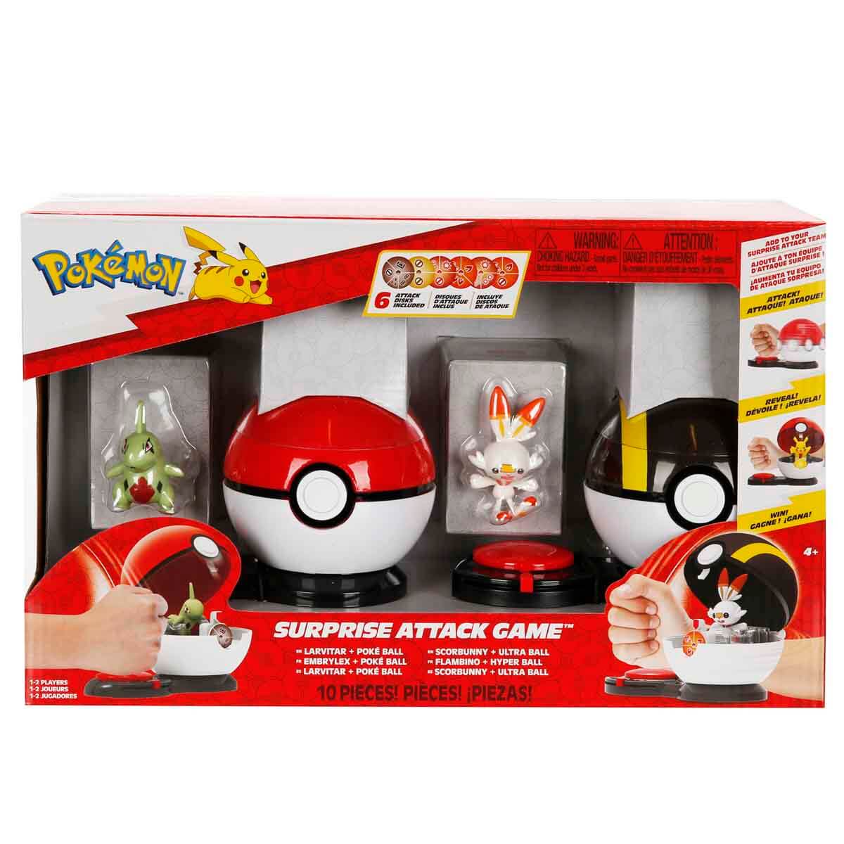 Pokemon Surprise Attack Oyun Seti S1 - Larvitar Ve Scorbunny Pkw3653 ...
