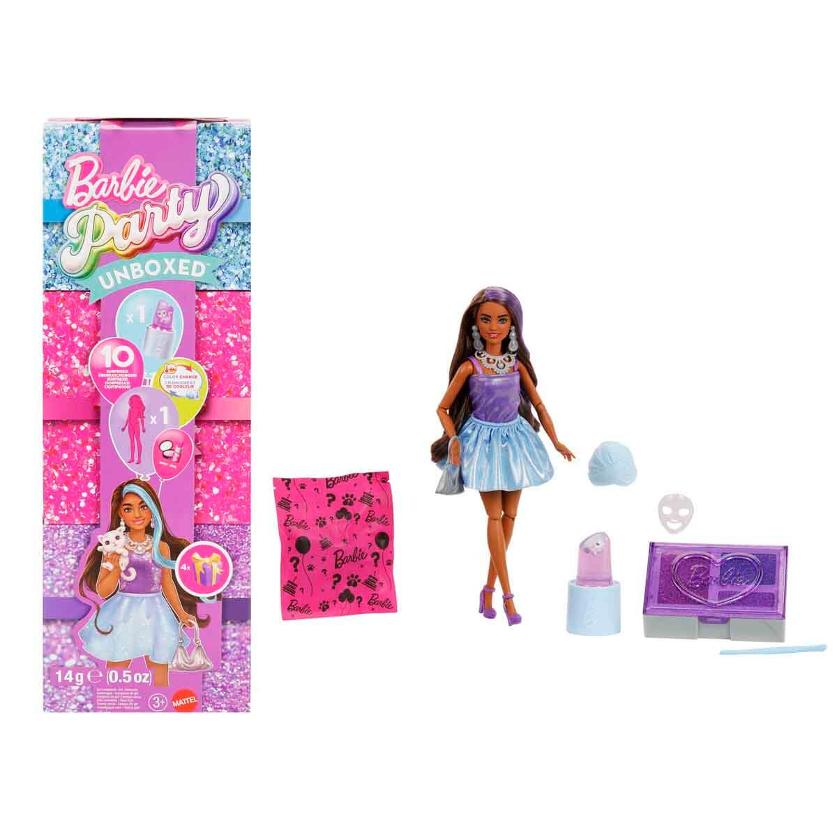 Barbie Parti Paketi Esmer Bebek JFY66 | Toyzz Shop