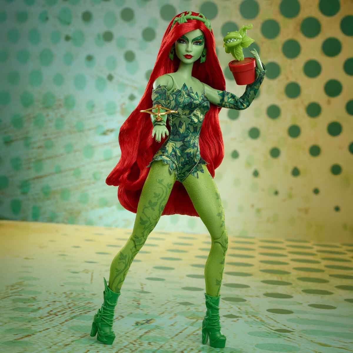 Barbie Signature Batman 85th Poison Ivy Bebeği HRM51 | Toyzz Shop