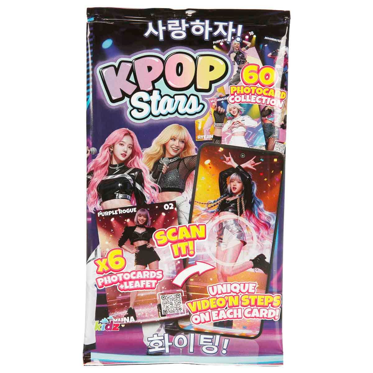 K-Pop Stars Koleksiyon Kartı 6’lı Paket | Toyzz Shop