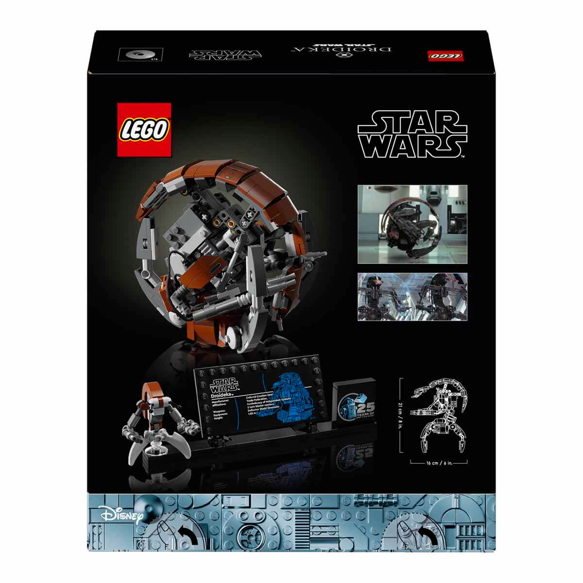LEGO Star Wars Droideka 75381 - Yetişkinler için Koleksiyonluk Yaratıcı ...