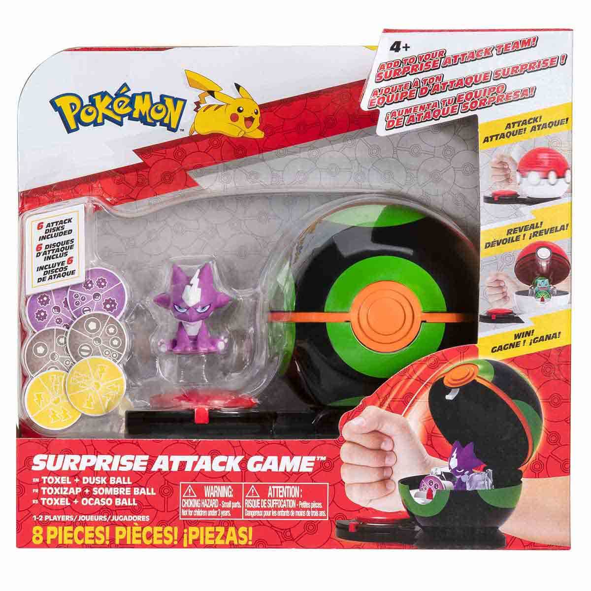Pokemon Surprise Attack Oyun Seti - Froakie Ve Poke Ball | Toyzz Shop