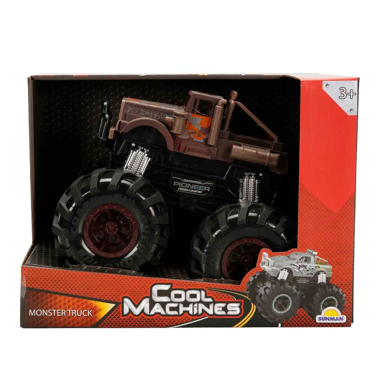 Cool Machines Monster Truck Büyük Tekerlekli Arazi Aracı | Toyzz Shop