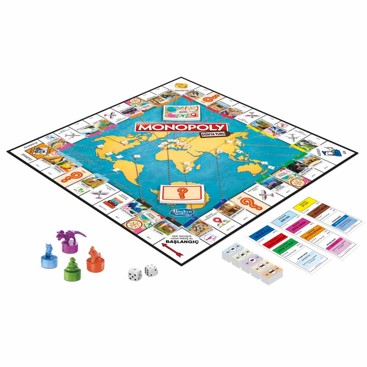 Monopoly Dünya Turu F4007 | Toyzz Shop