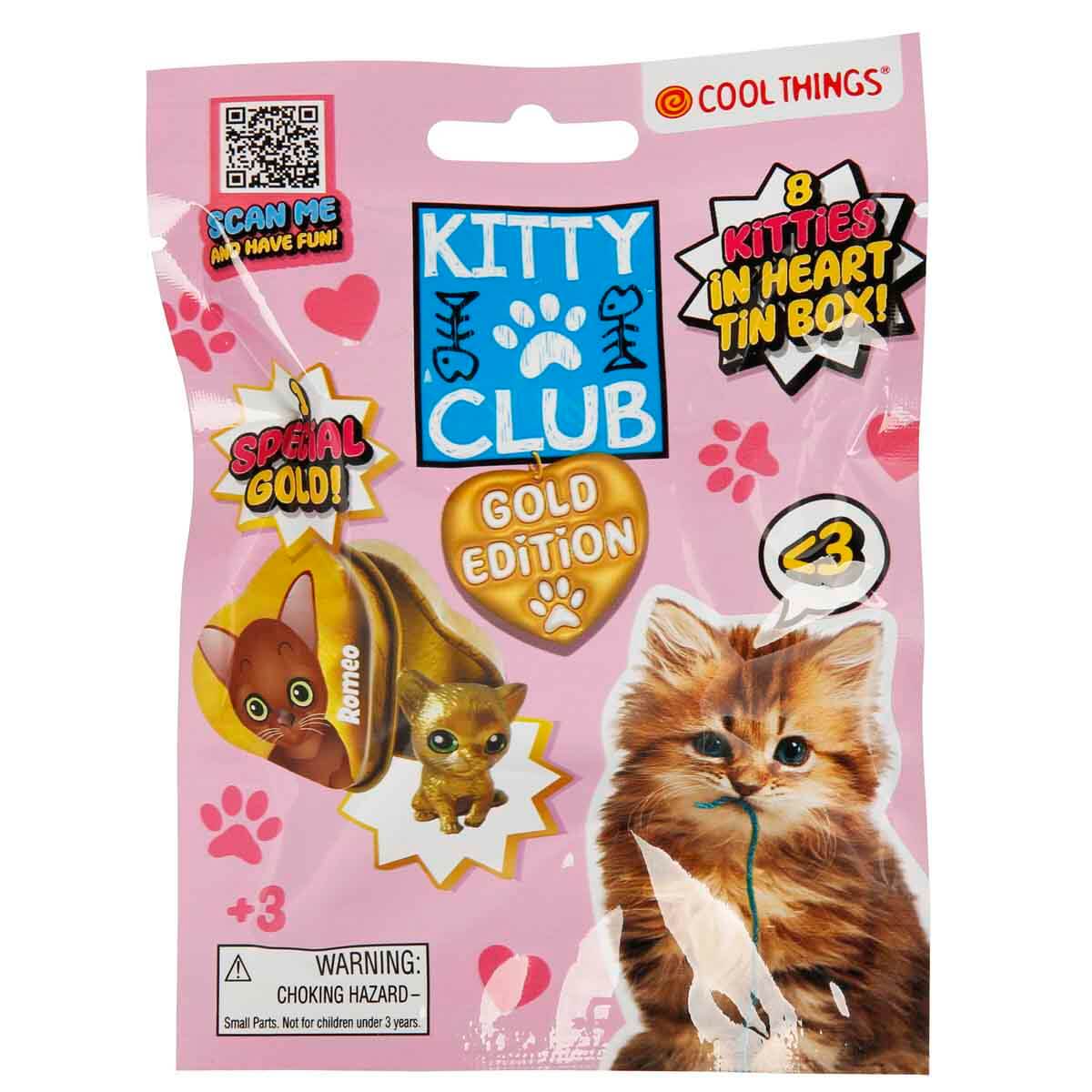 Cool Things Kitty Club Gold Edition 3D Sürpriz Figür Paketi | Toyzz Shop