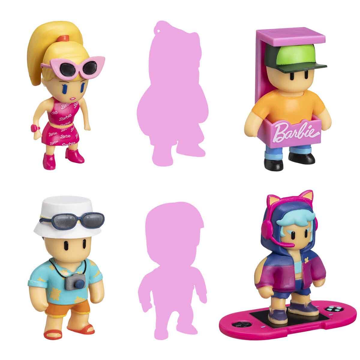 Stumble Guys x Barbie 6’lı Figür Seti - Sarışın Barbie | Toyzz Shop