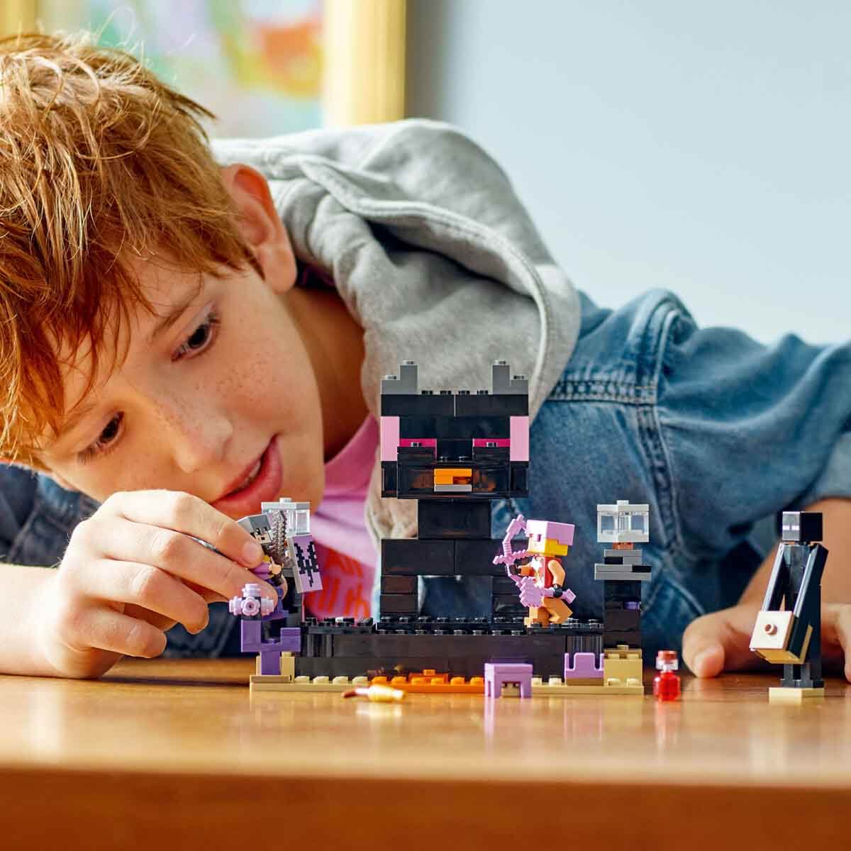 LEGO Minecraft End Arenası 21242 - 8 Yaş ve Üzeri Çocuklar için Ender ...