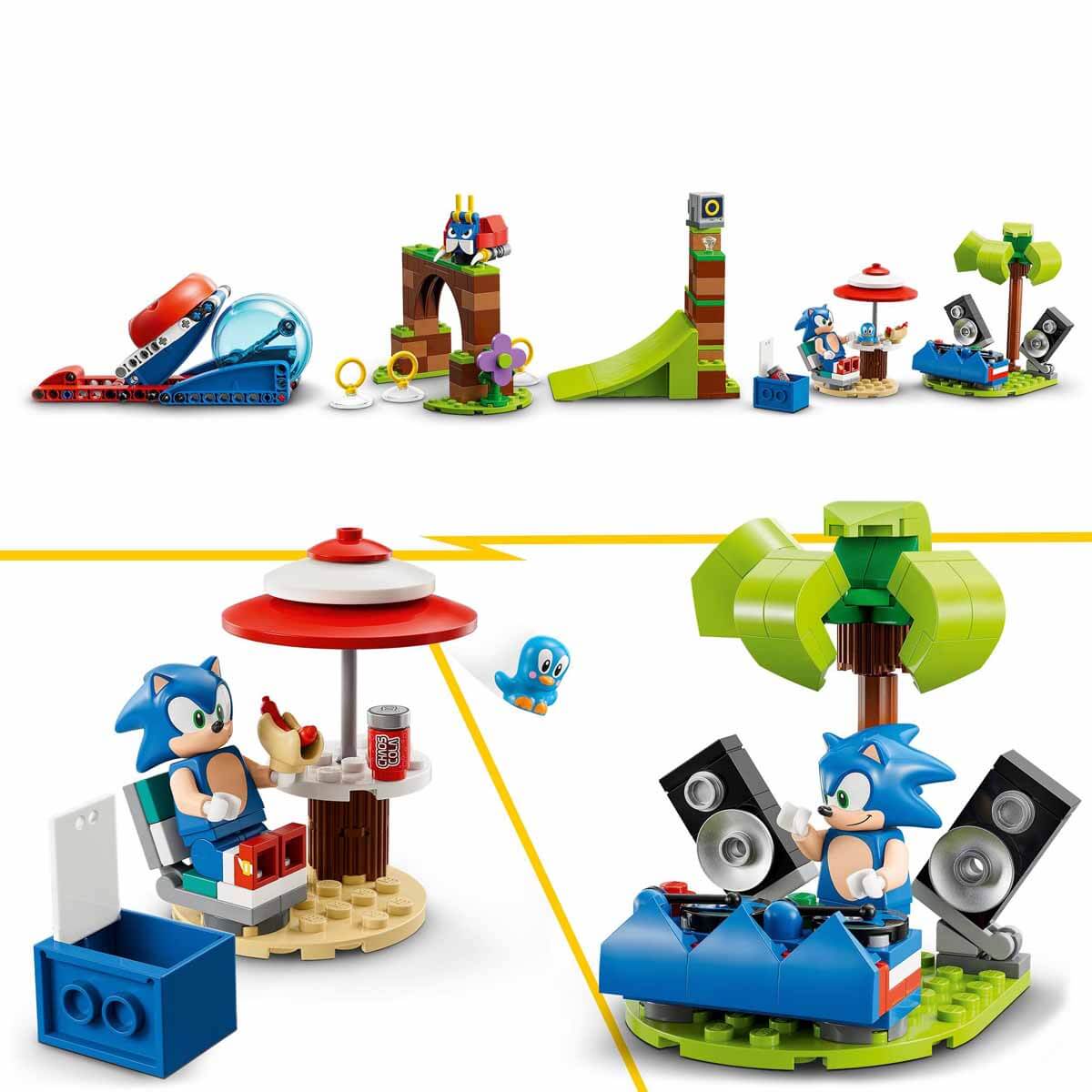 LEGO® Sonic the Hedgehog™ Sonic Hız Küresi Meydan Okuması 76990 - 6 Yaş ...
