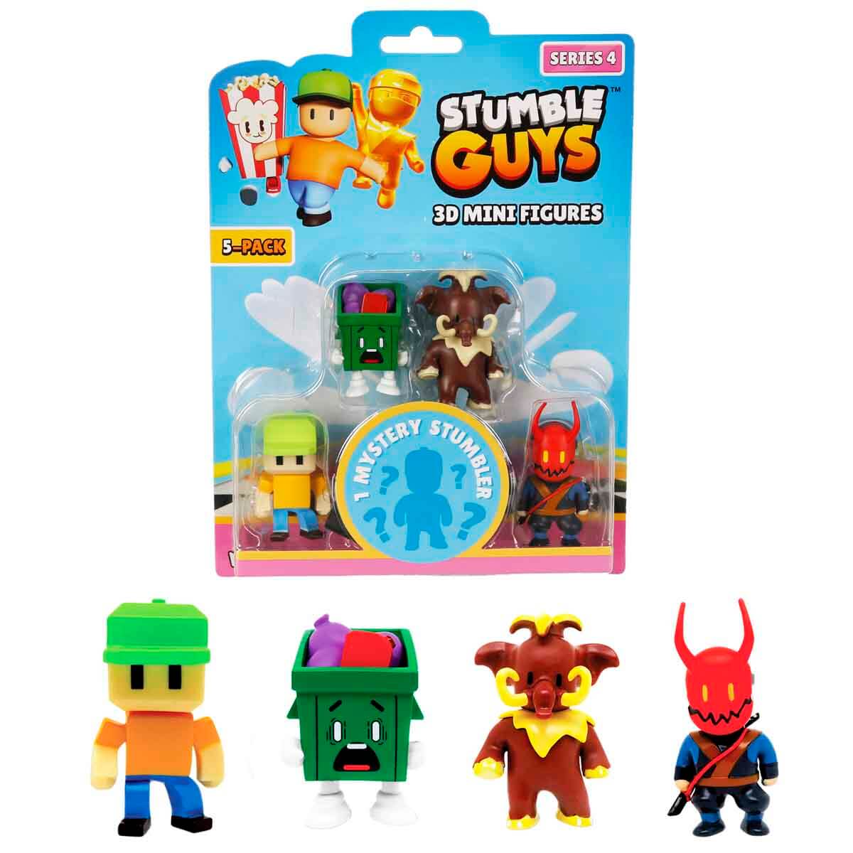 Stumble Guys 5’li Mini Figür Seti S4 TUY43000 - Inmate 613'Lü Set ...