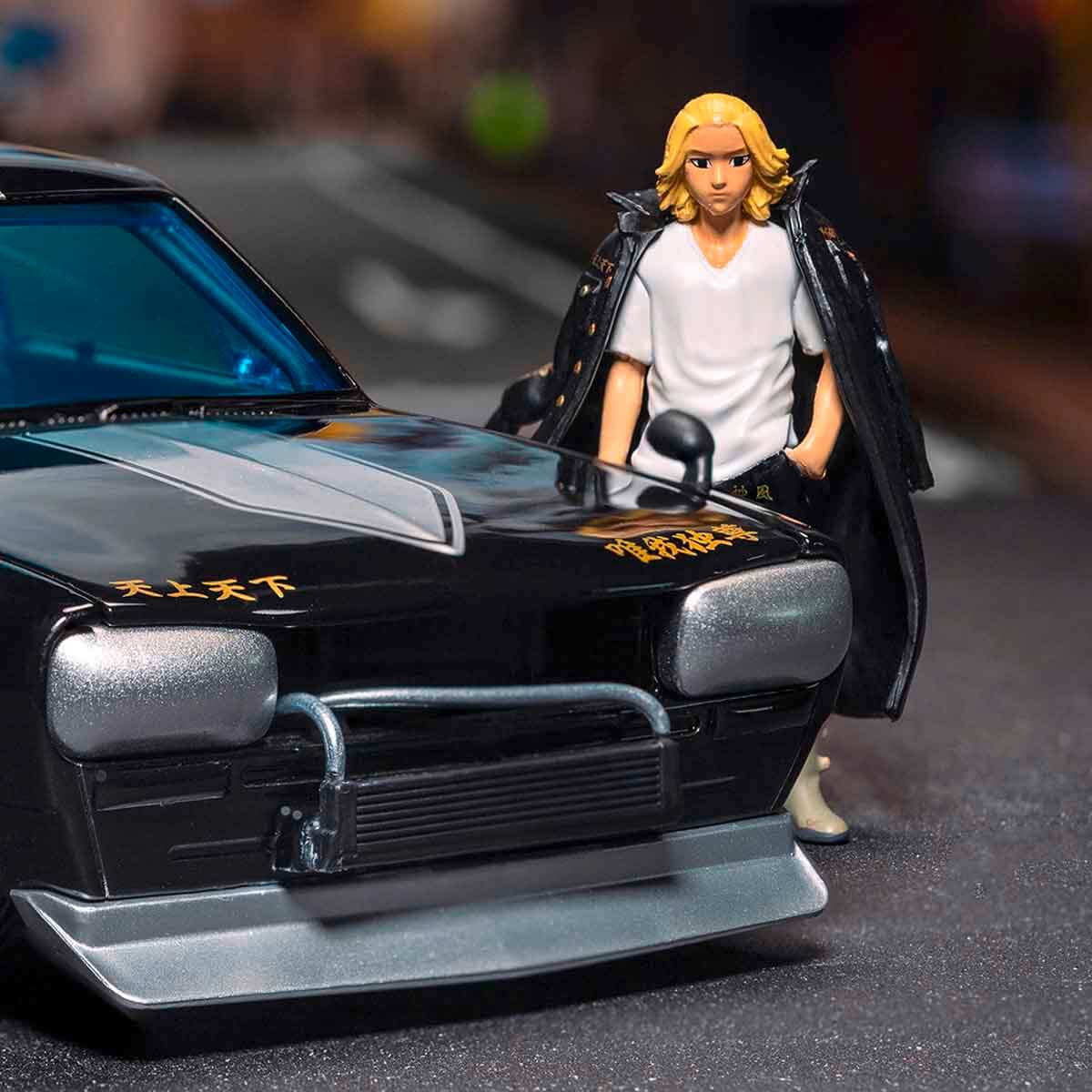 1:24 Tokyo Revengers 1971 Nissan Skyline GT-R Die Cast Model Araba ve ...