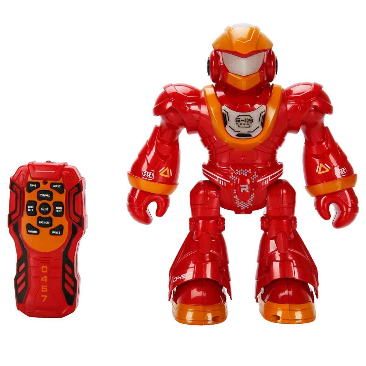 Sesli ve Işıklı Uzaktan Kumandalı Savaşçı Robot - Mavi | Toyzz Shop