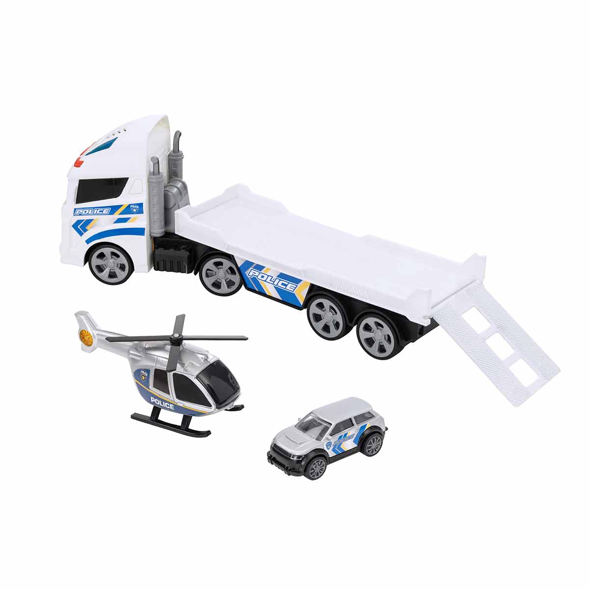 Teamsterz Sesli ve Işıklı Mighty Machines Police Transporter | Toyzz Shop