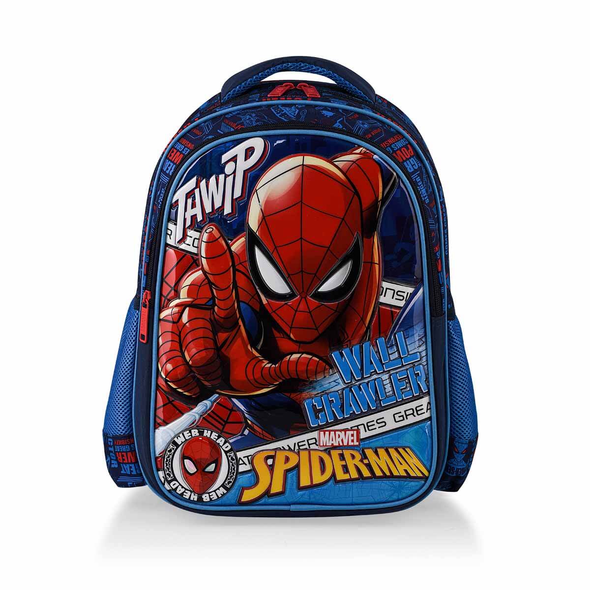 Spiderman Wall Crawler Okul Çantası 48097 | Toyzz Shop
