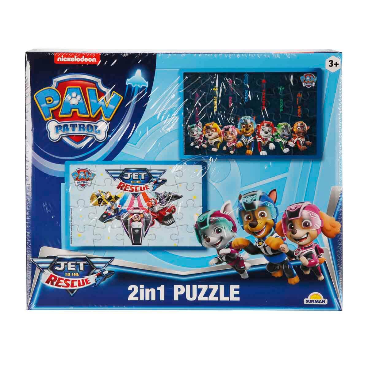 2in1 20 + 20 Parça Puzzle: PAW Patrol | Toyzz Shop