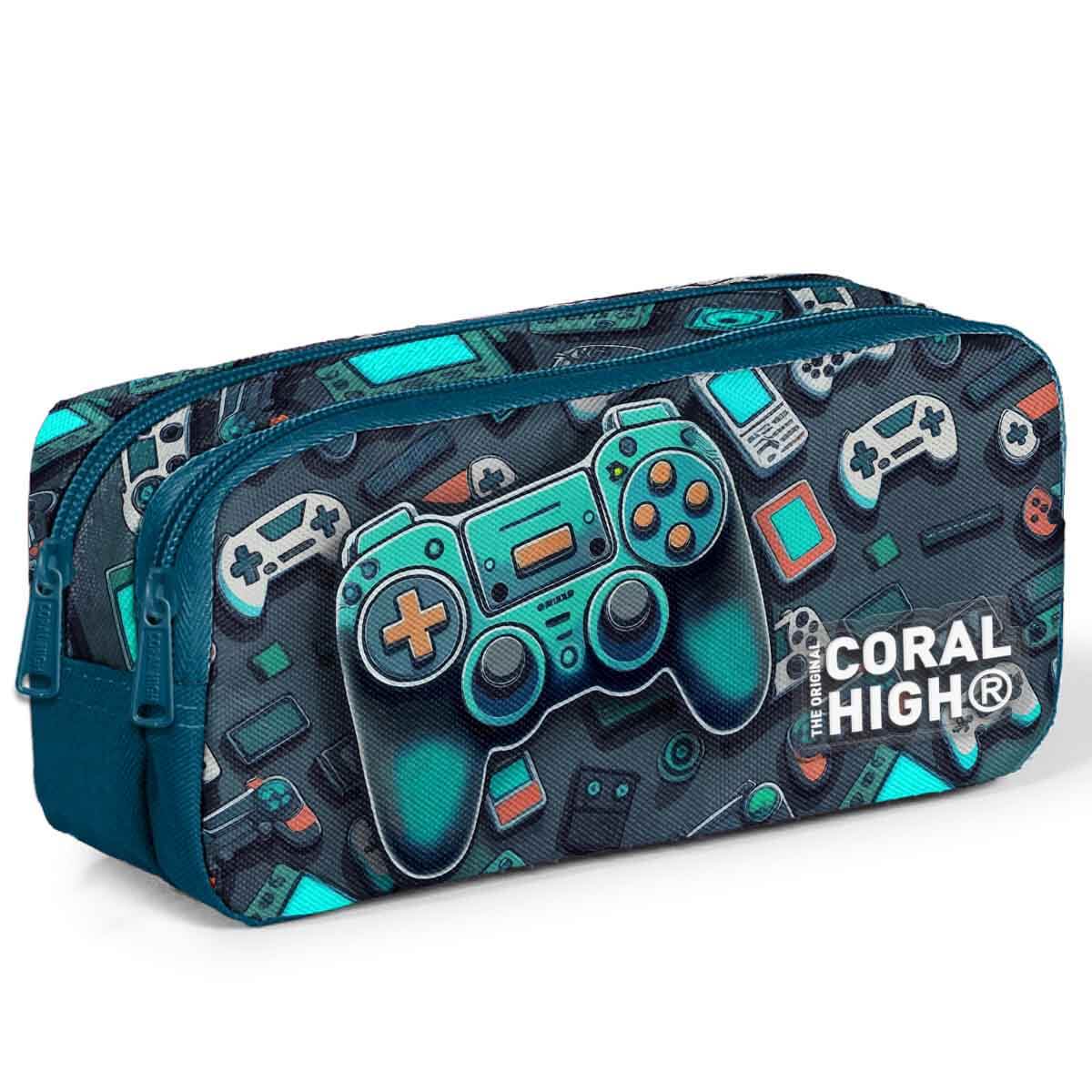 Coral High Gamer Desenli Kalem Kutusu 12097 | Toyzz Shop