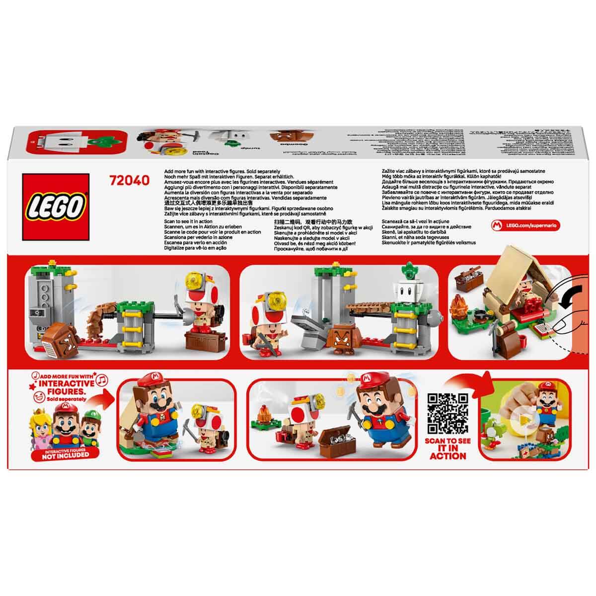 LEGO Super Mario Captain Toad Kampı 72040 - 6 Yaş ve Üzeri Çocuklar ...