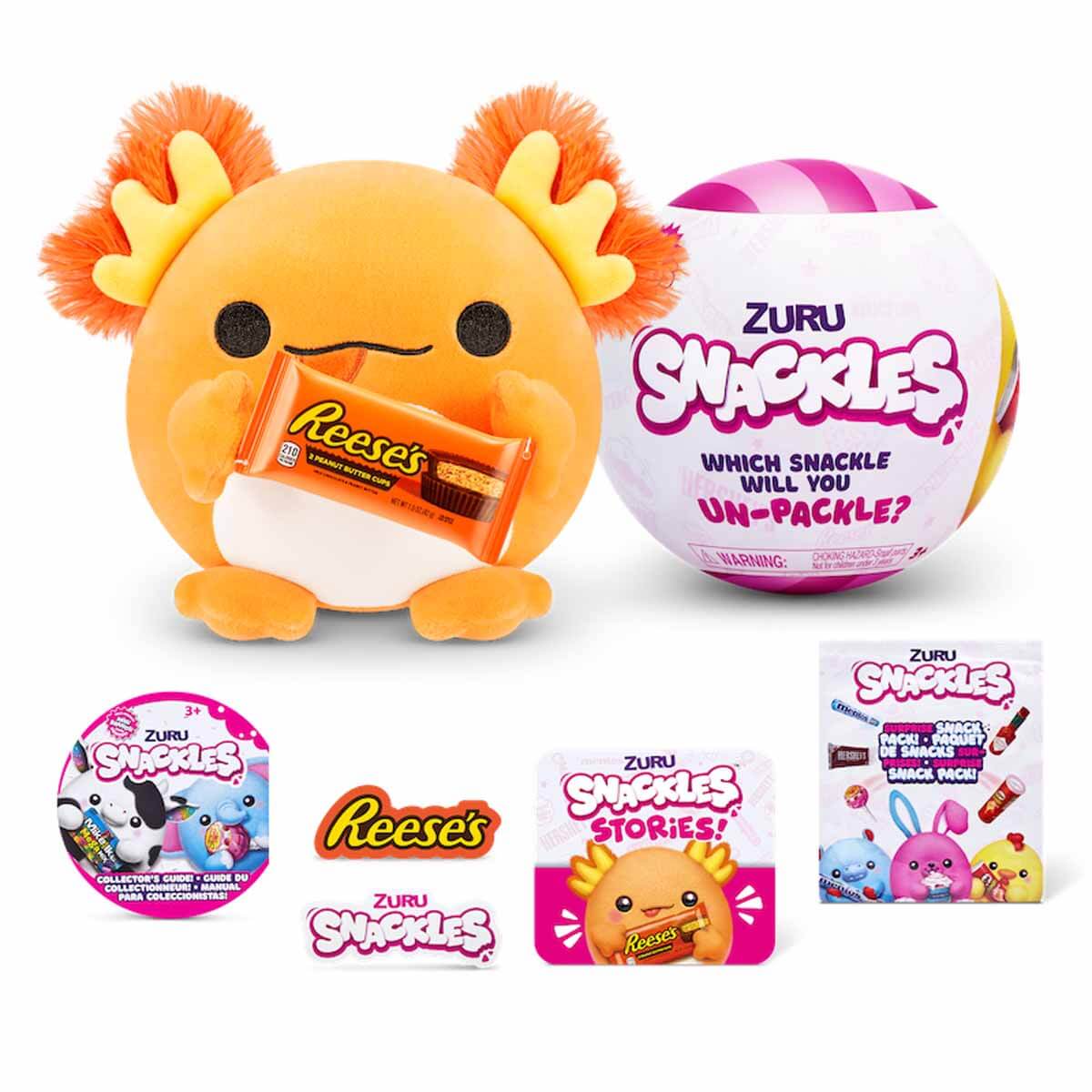 Snackles Aburcubur Sürpriz 12 cm Pelüş 5UA00000 | Toyzz Shop