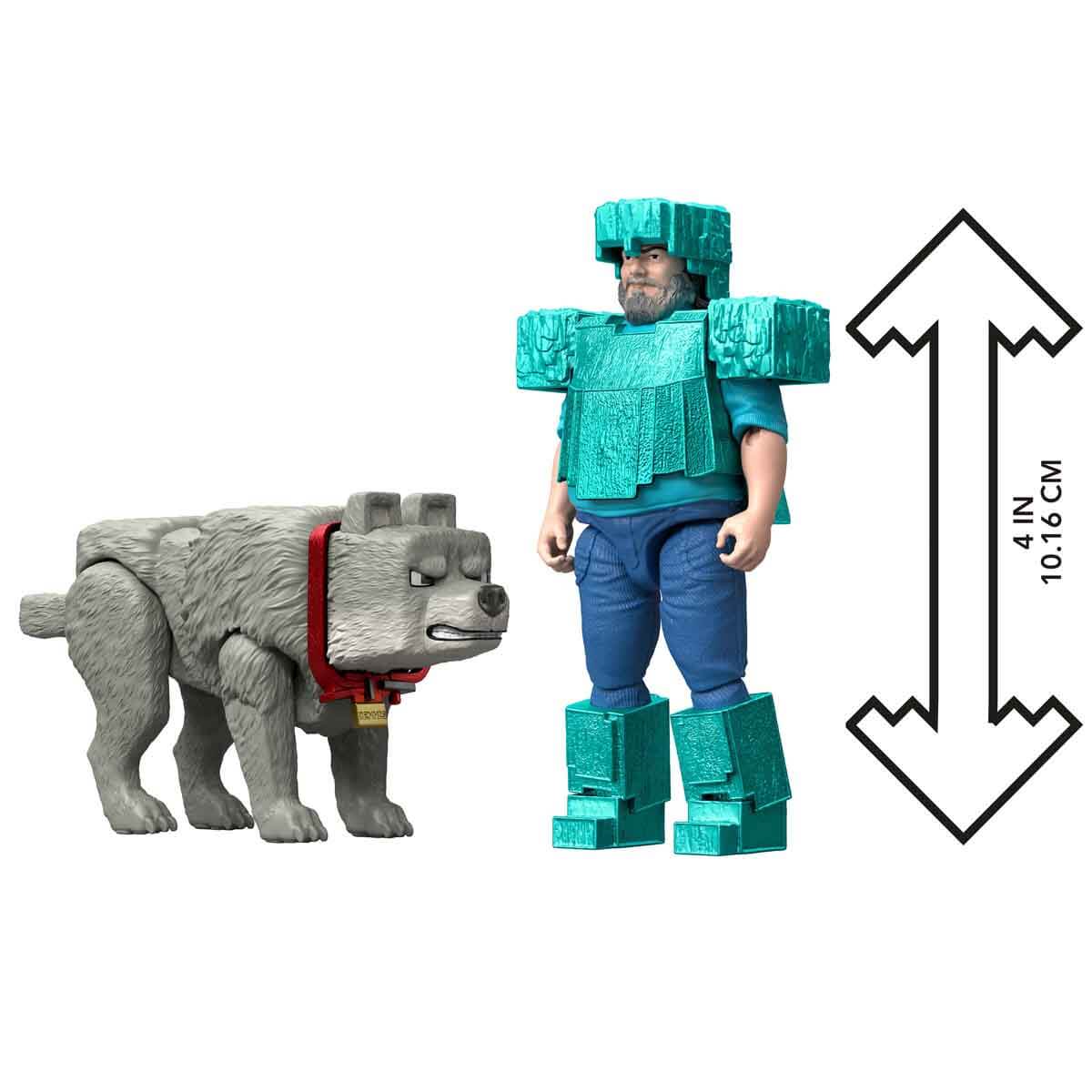 Minecraft Filmi Steve ve Dennis 2’li Figür Seti JFR71 | Toyzz Shop