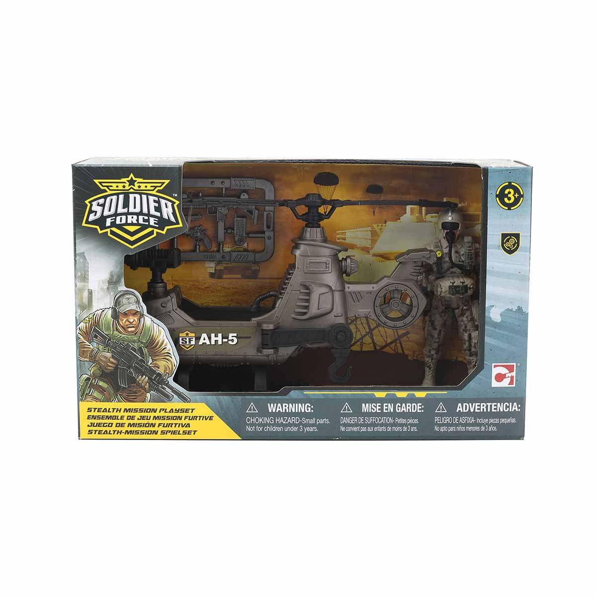 Soldier Force Askeri Oyun Seti 545300 - Askeri Helikopter | Toyzz Shop