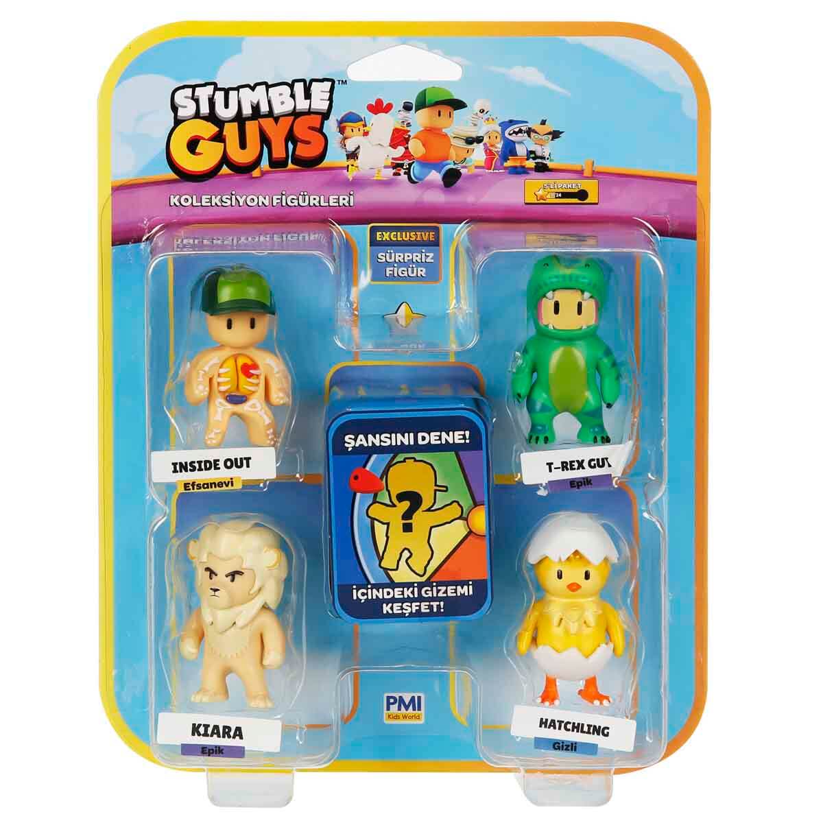 Stumble Guys 5’li Figür Seti PMI/SG2240 - Inside Out’Lu Set | Toyzz Shop