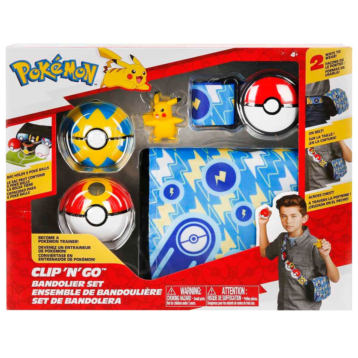 Pokemon Clip 'N' Go Bandolier Set | Toyzz Shop