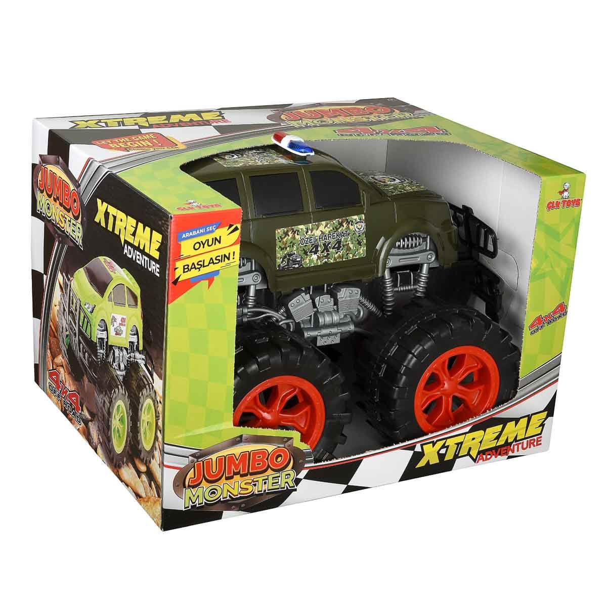Jumbo Monster Xtreme Adventure Off Road Araç - Beyaz | Toyzz Shop