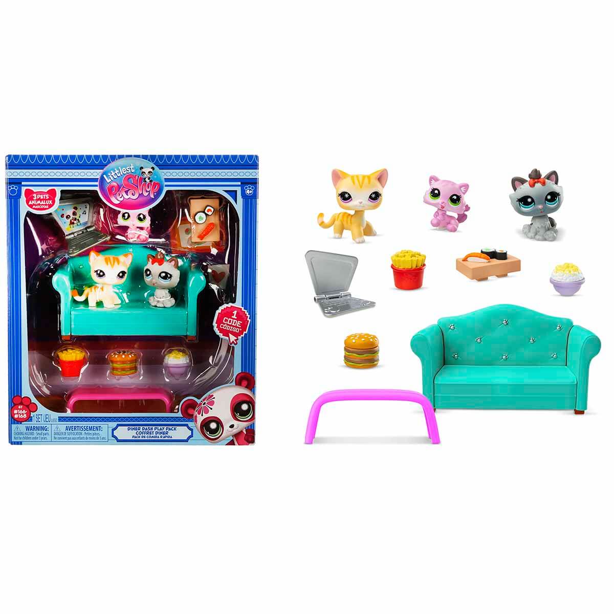 Littlest Pet Shop Minişler Lokanta Oyun Seti | Toyzz Shop