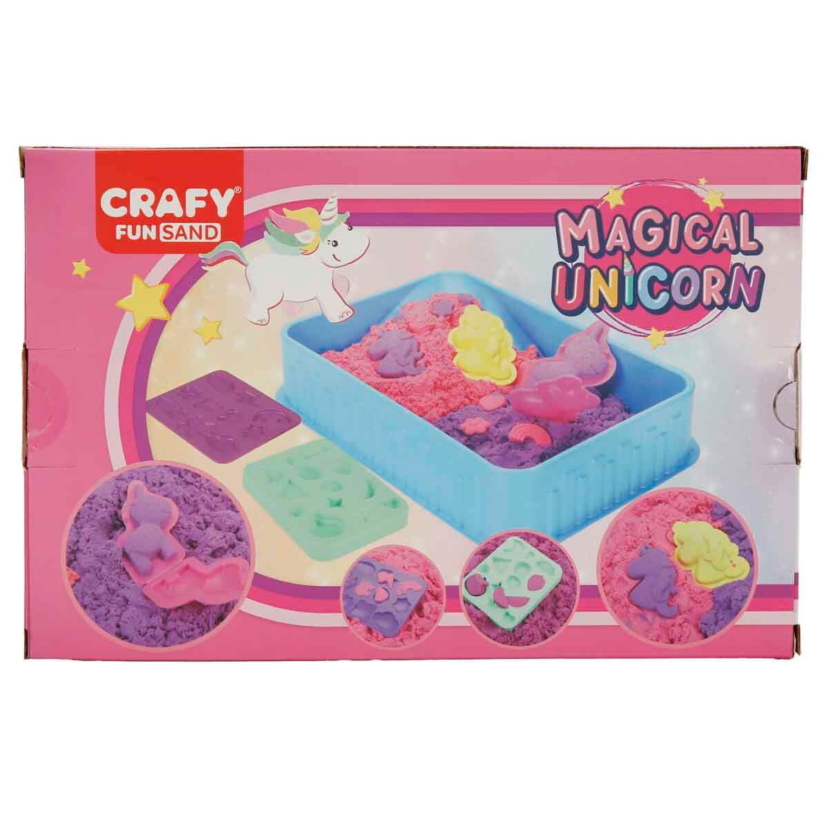 Crafy Magical Unicorn Oyun Kumu Seti 250 g 7 Parça | Toyzz Shop