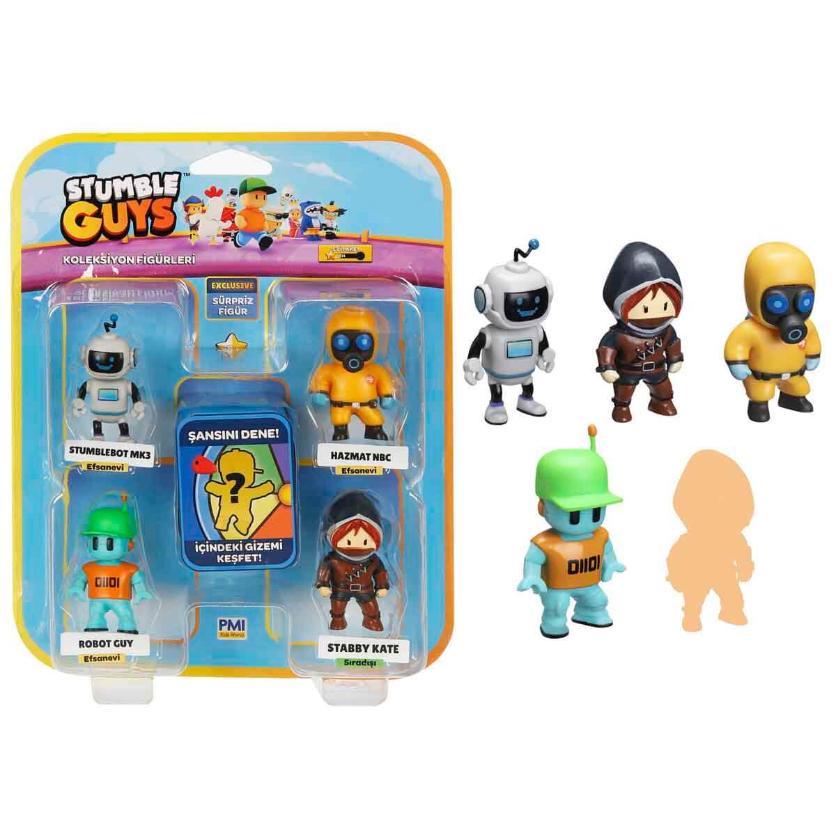 Stumble Guys 5’li Figür Seti PMI/SG2240 - Inside Out’Lu Set | Toyzz Shop