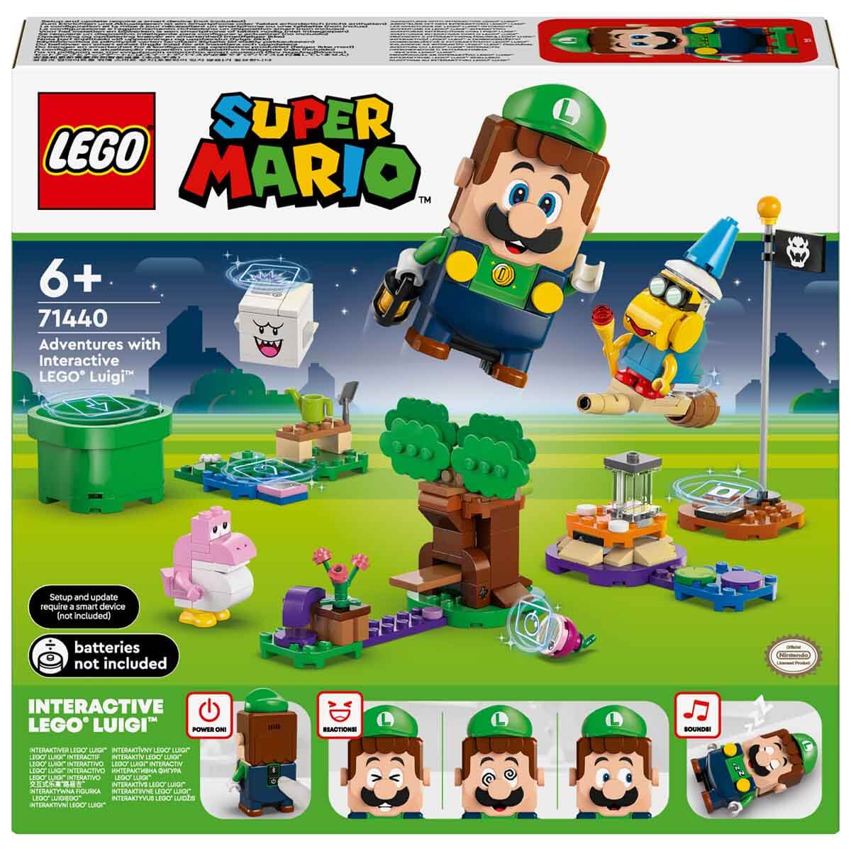 LEGO Super Mario İnteraktif LEGO Luigi ile Maceralar 71440 - 6 Yaş ve ...