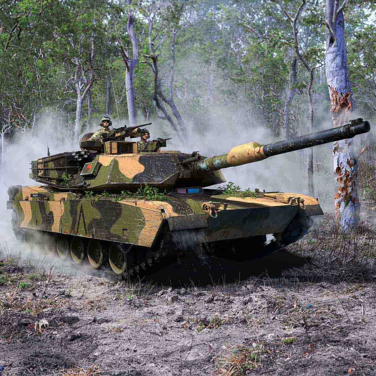 Revell 1:72 M1A1 AIM(SA) / M1A2 ABRAMS VSO03346 | Toyzz Shop