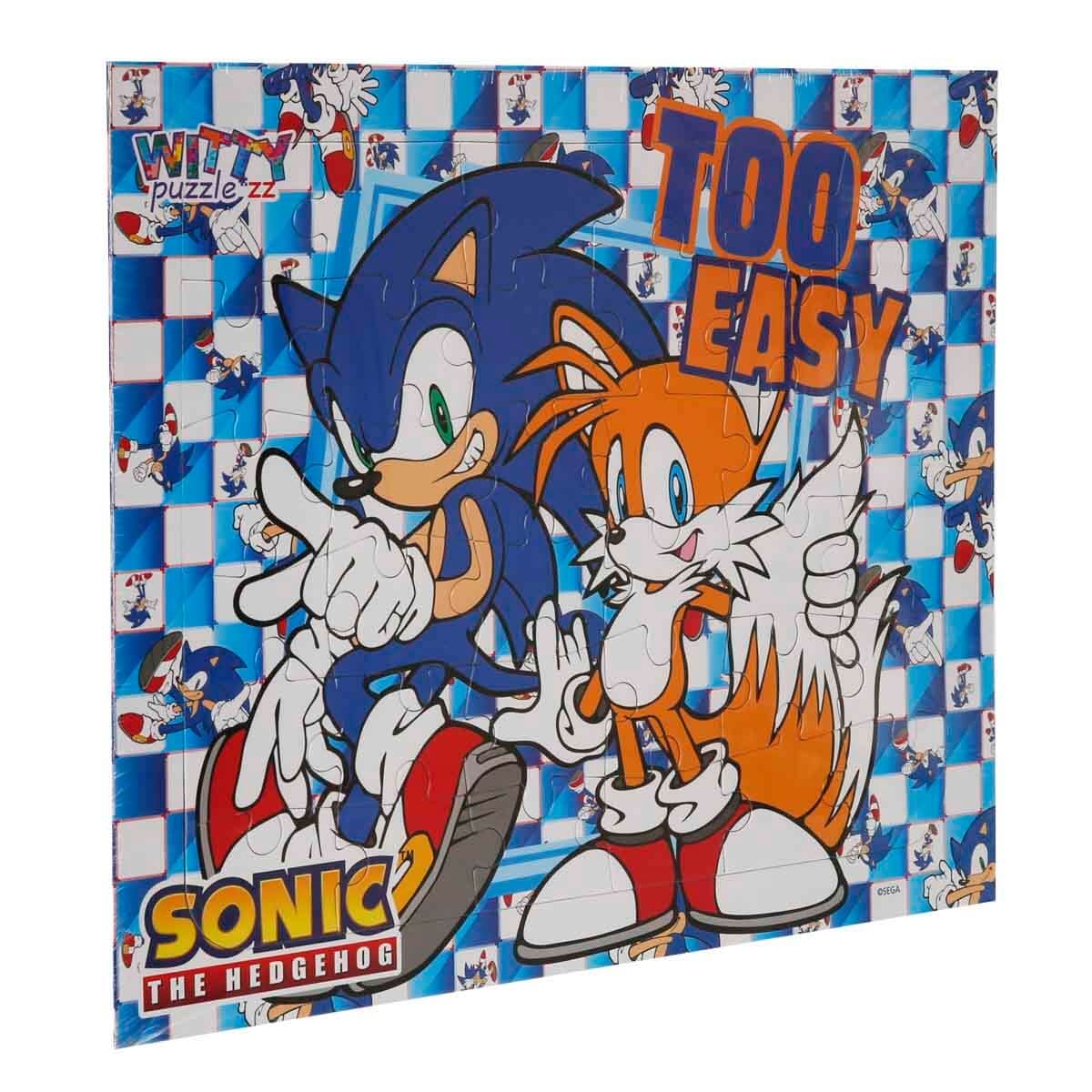 36 Parça Puzzle: Sonic Too Easy | Toyzz Shop