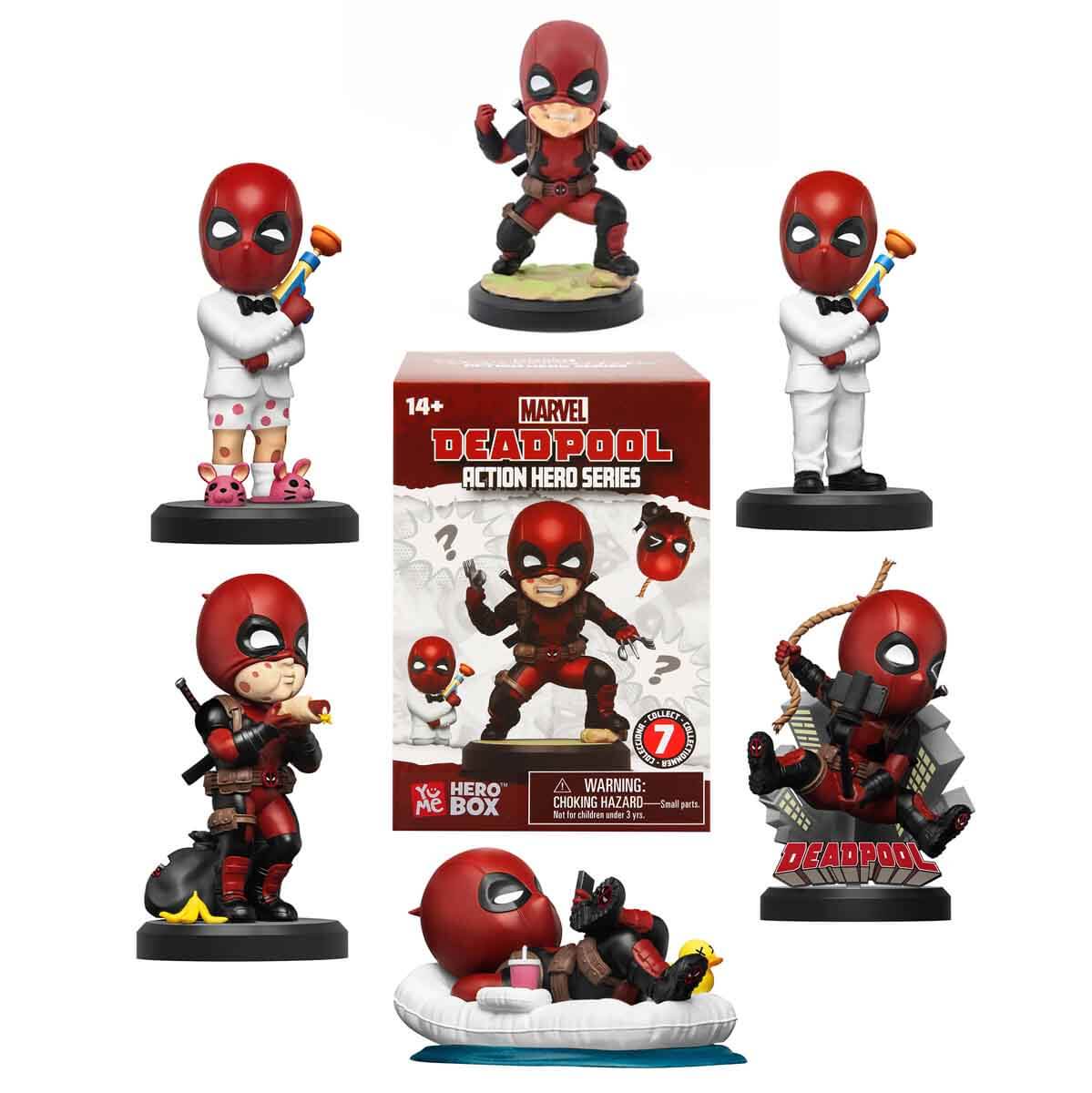Deadpool HeroBox Action Hero Serisi Sürpriz Figür Paketi | Toyzz Shop