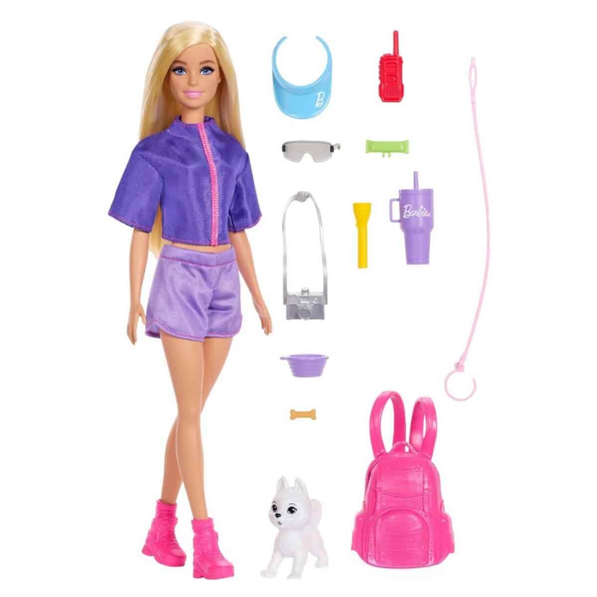 Barbie Malibu Bebek ve Aksesuar Seti JJV59 | Toyzz Shop