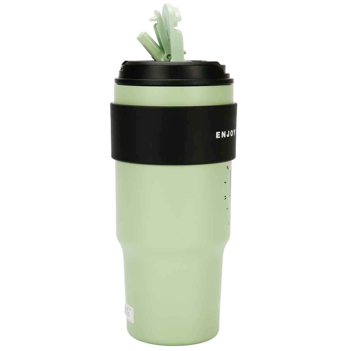Ideal Day Yazılı Termos Kupa 1 L SHT-ST-8917 - Pembe | Toyzz Shop