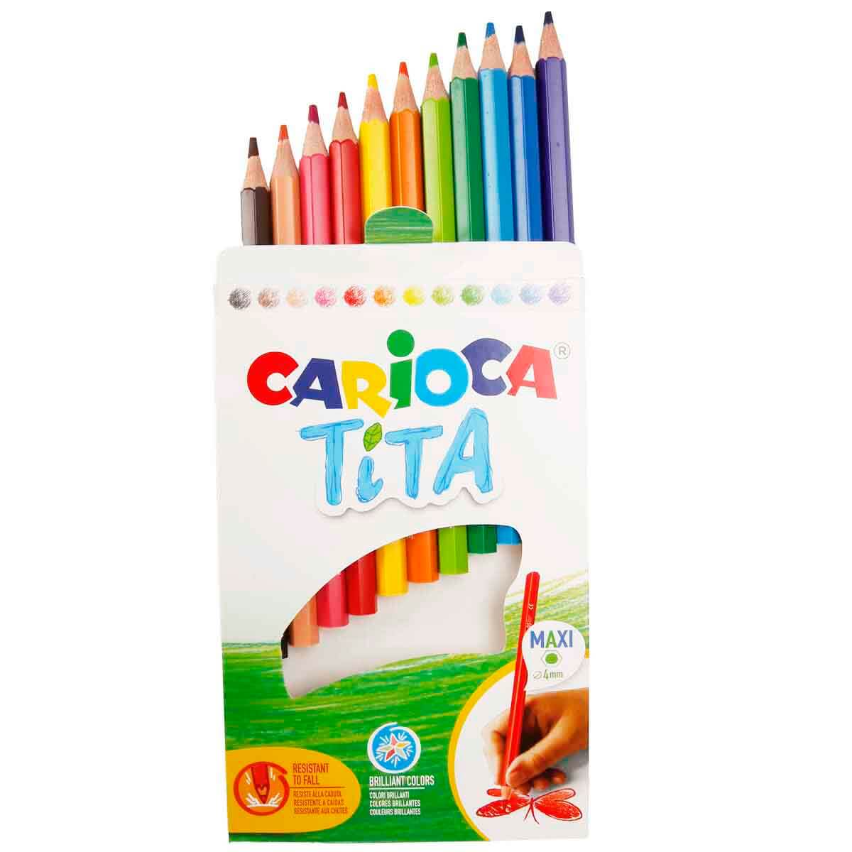 Carioca Maxi Kuru Boya Kalemi 12’li | Toyzz Shop
