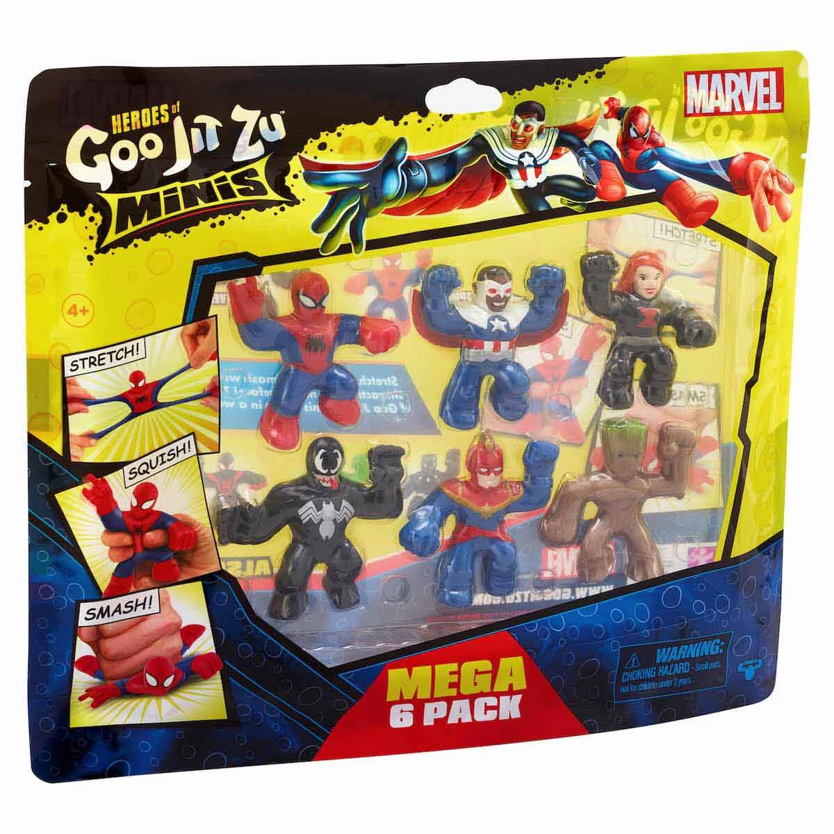 Goojitzu Marvel Mini 6'lı Figür Seti GJM07000 | Toyzz Shop
