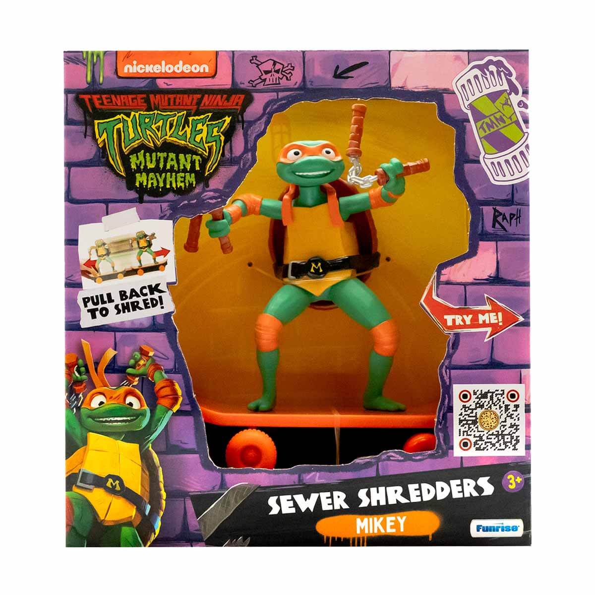 TMNT Mutant Mayhem Sewer Shredders Figür TU814001 | Toyzz Shop