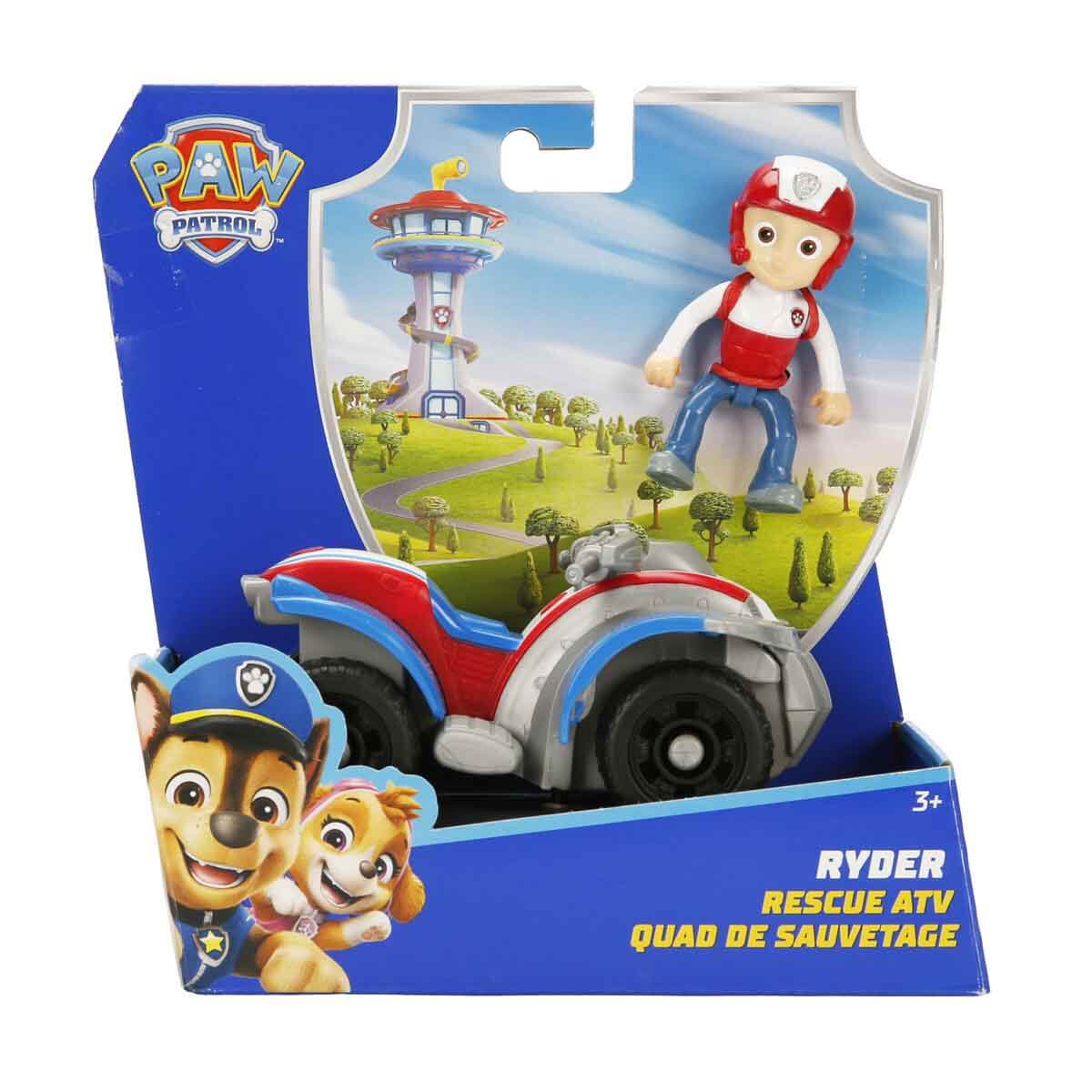 PAW Patrol Ryder Figürü ve Rescue ATV | Toyzz Shop
