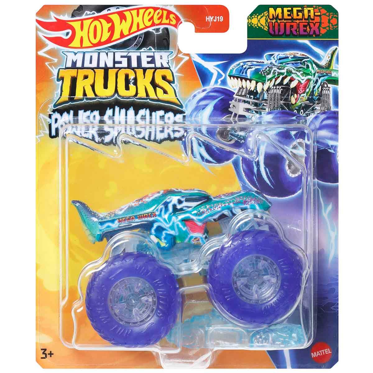 Hot Wheels Monster Trucks Power Smashers HYJ19 - Skelesaurus | Toyzz Shop