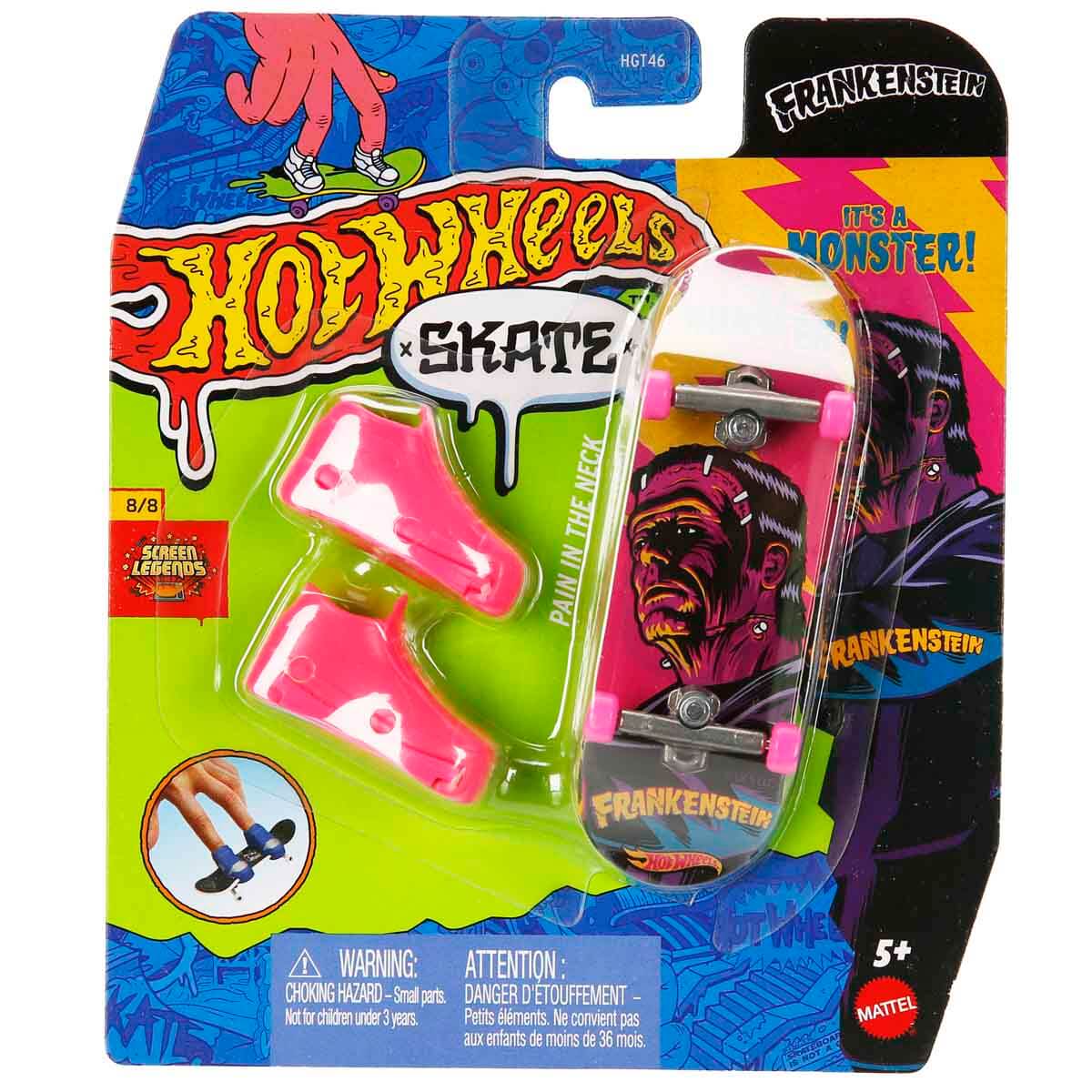 Hot Wheels Skate Parmak Kaykay ve Ayakkabı Paketleri HGT46 - Bright ...