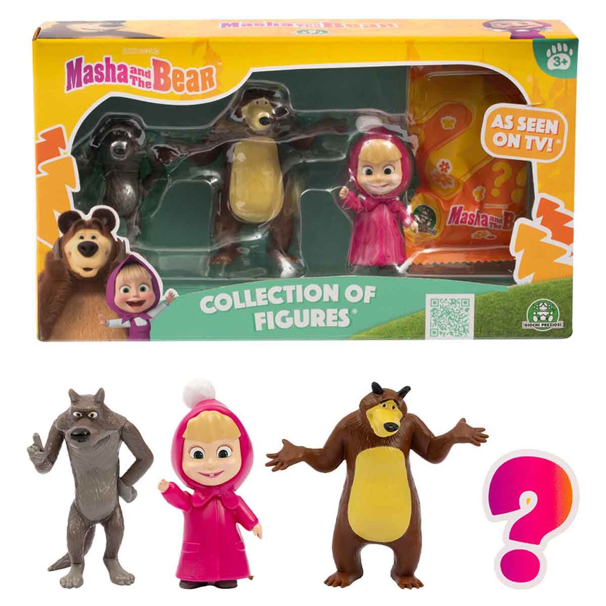 Masha ile Koca Ayı 4’lü Figür Seti S3 MHA61000 | Toyzz Shop