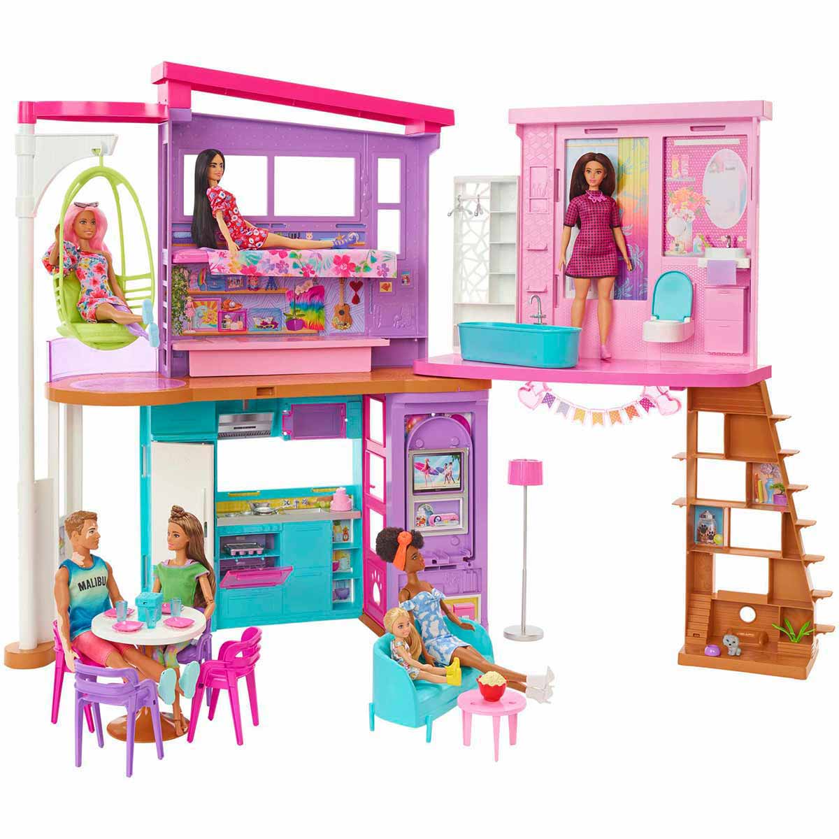 Barbie Tatil Evi Oyun Seti HCD50 | Toyzz Shop