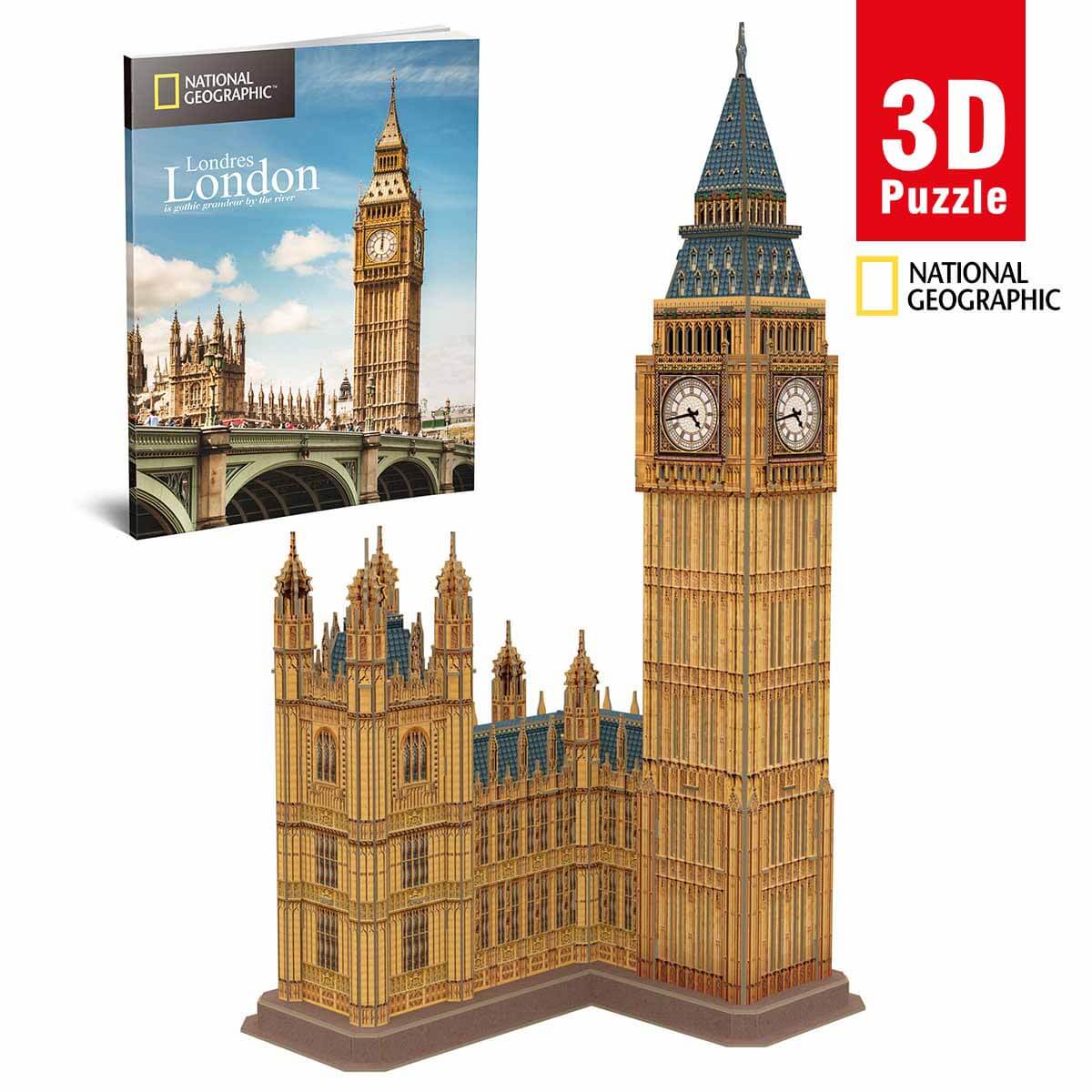 94 Parça 3D Puzzle: National Geographic Big Ben | Toyzz Shop