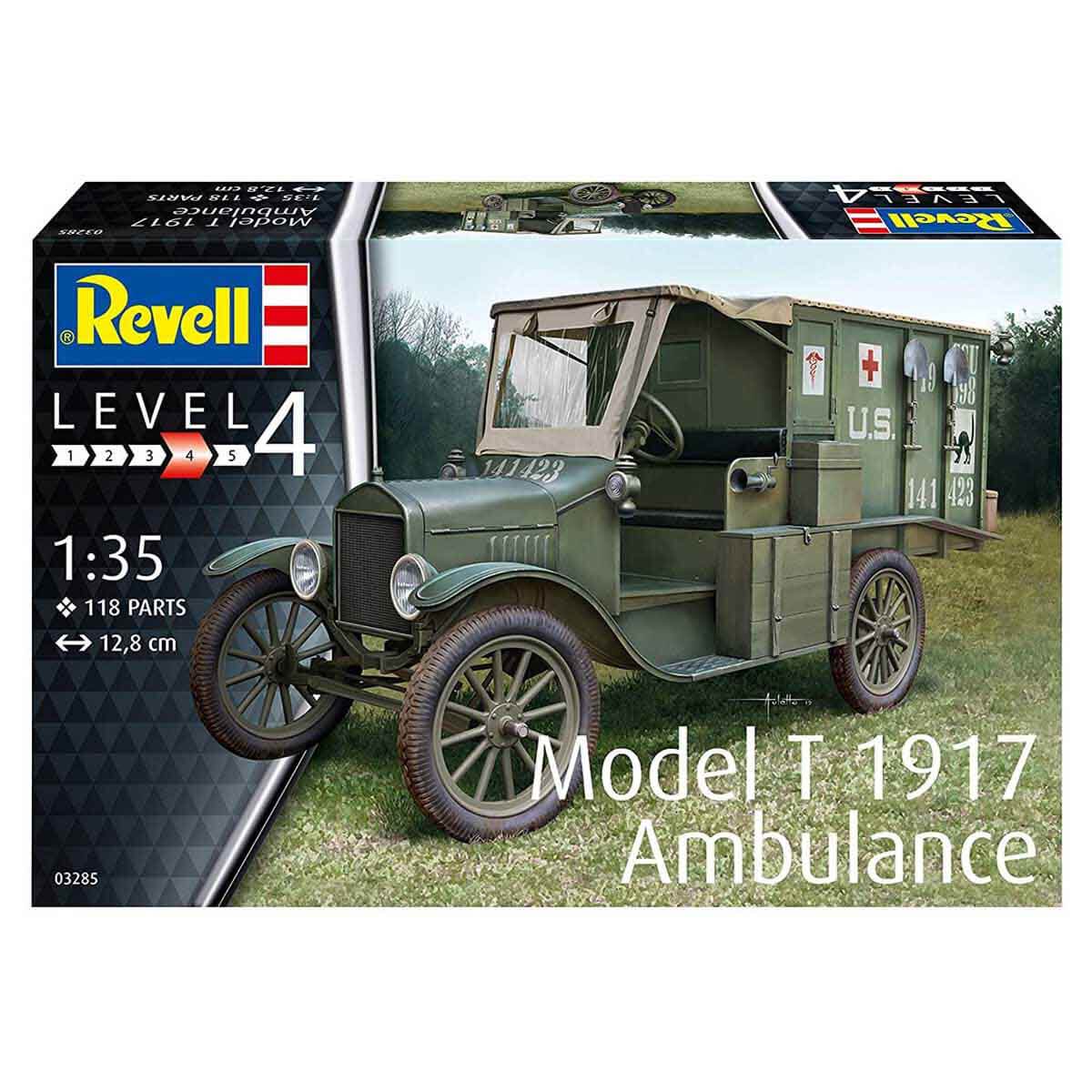 Revell 1:35 Model T 1917 Ambulance VSO03285 | Toyzz Shop