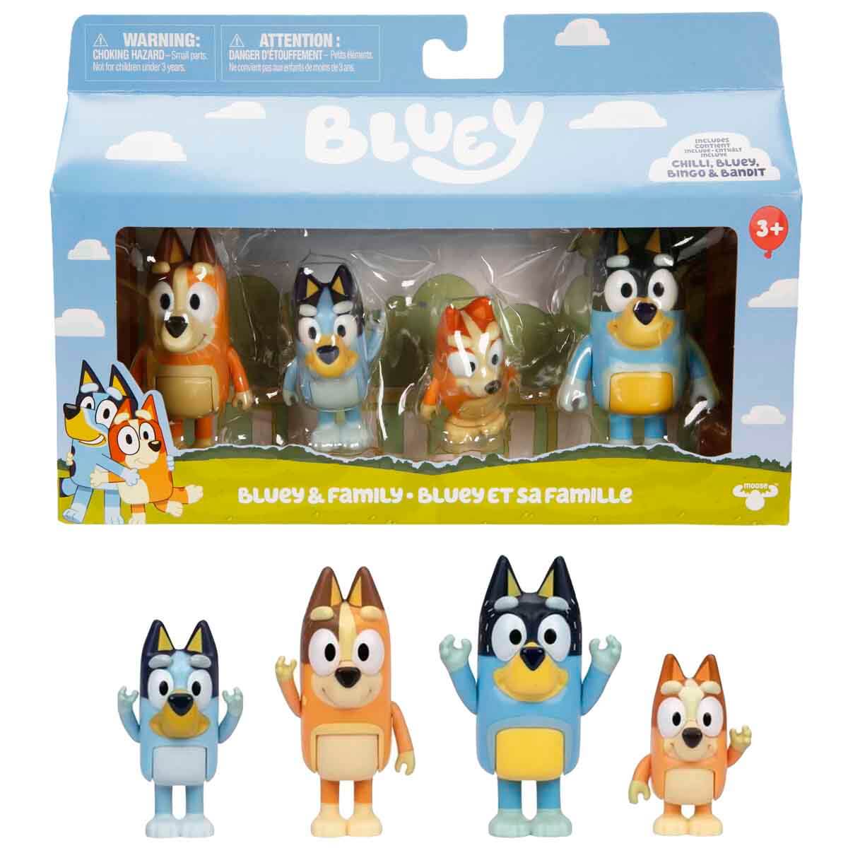 Bluey 4'lü Figür Seti - Pavlova | Toyzz Shop