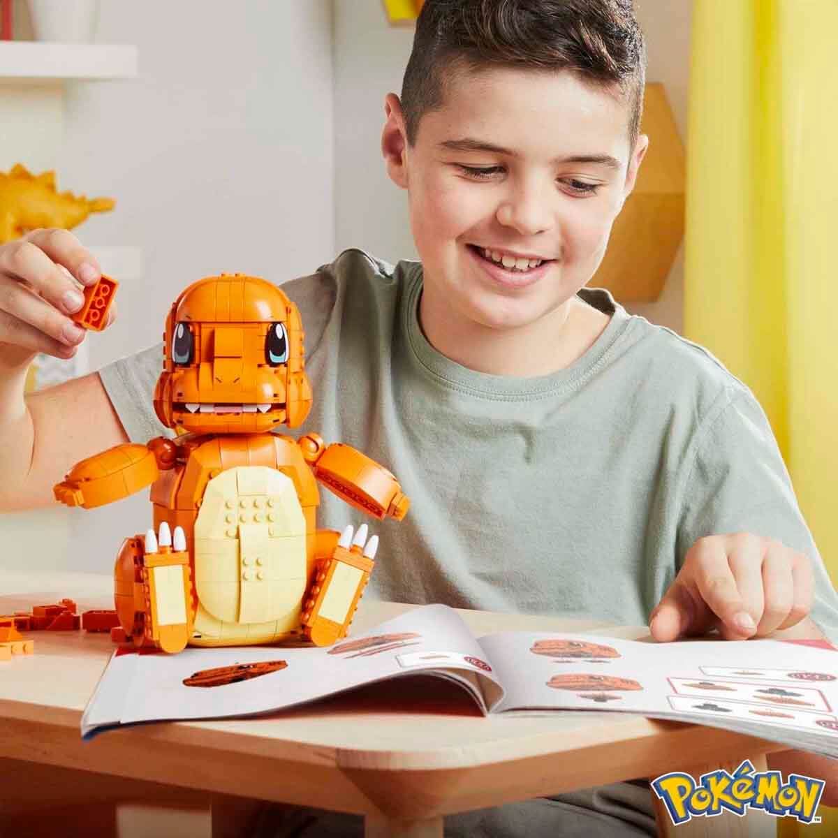 MEGA Pokemon Jumbo Charmander Yapım Seti 750 Parça HHL13 | Toyzz Shop